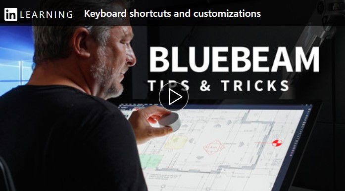 Use Keyboard Shortcuts to be More Efficient in Bluebeam