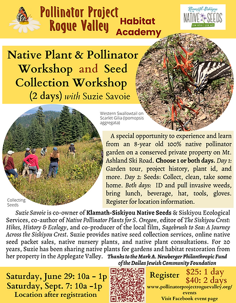 Pollinator Project Rogue Valley