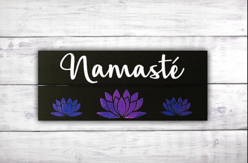 Namaste Sign | Leading Edge Designs