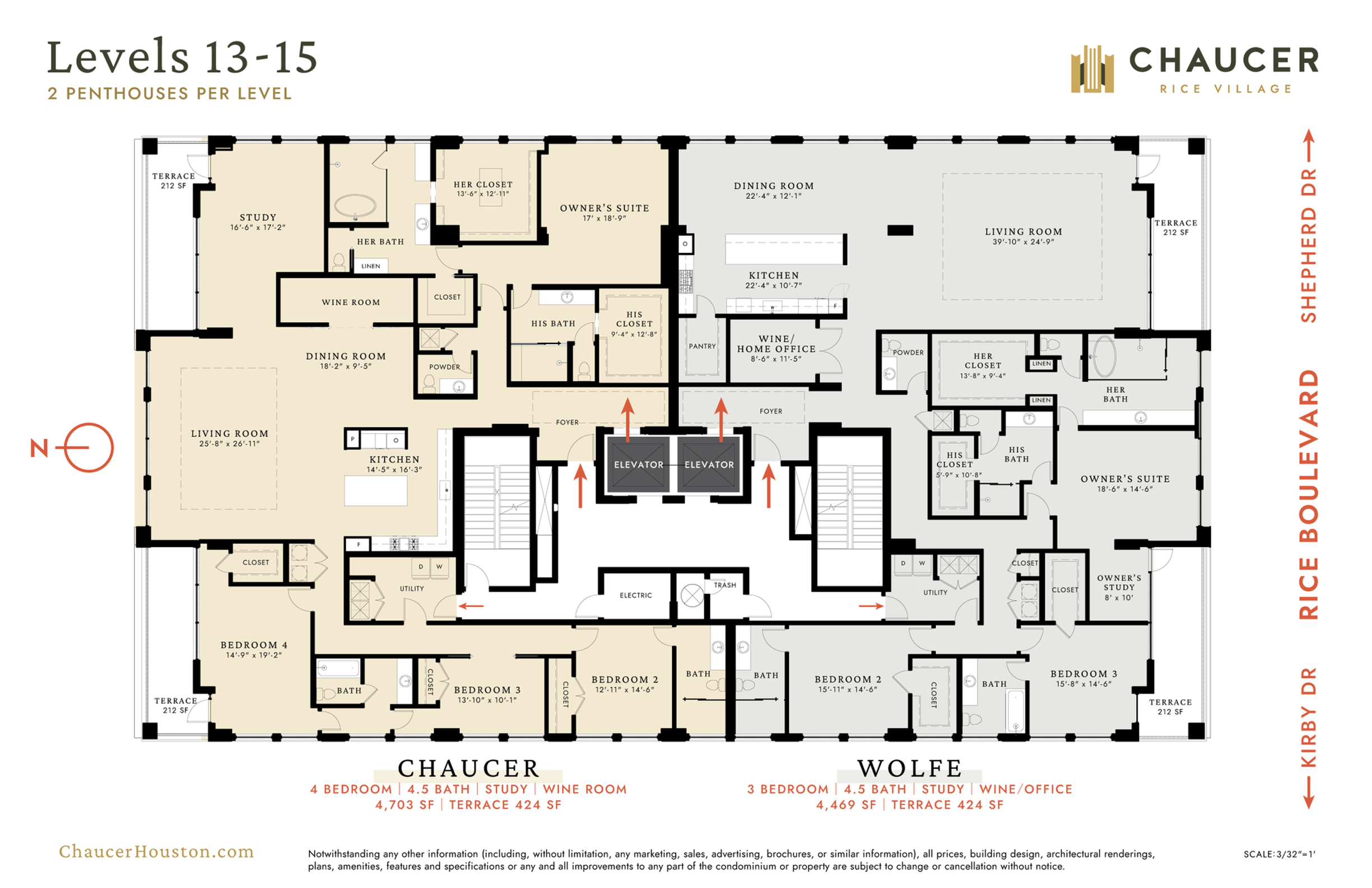 Levels 13-15
