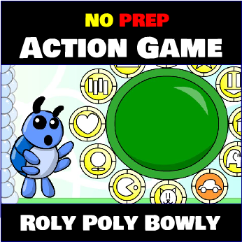 Roly Poly Bowly - No Prep Action Packed ESL Game | HappyEverydayEnglish