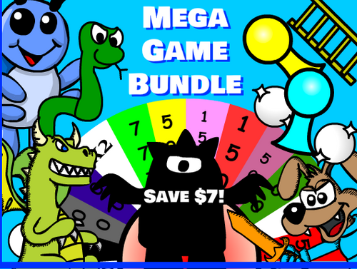 Mega Bundle - No Prep ESL Classroom Game Set | HappyEverydayEnglish