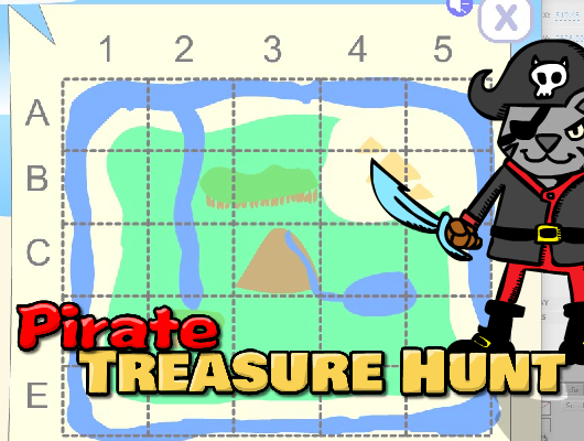 No Prep ESL Class Game Pirate Treasure Hunt - English Games for Kids
