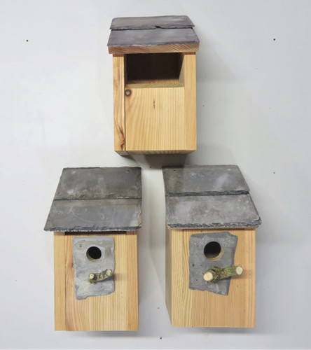 Set of 3 Bird Boxes | Wild Shack