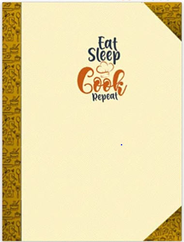 Blank family recipe book to write in | M&G Publishing