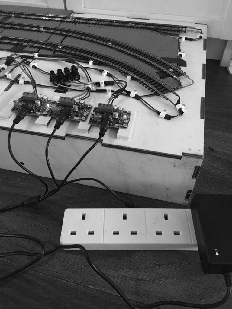 The Brief Encounter monochrome model railway