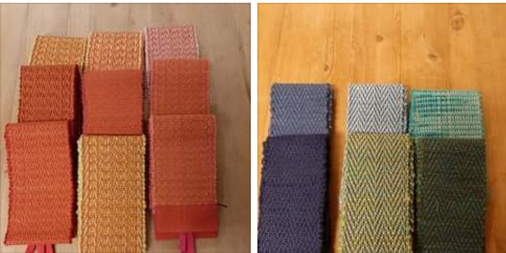 Band Weaving - Hand Woven Back Stap Belt Offering from Telemark!