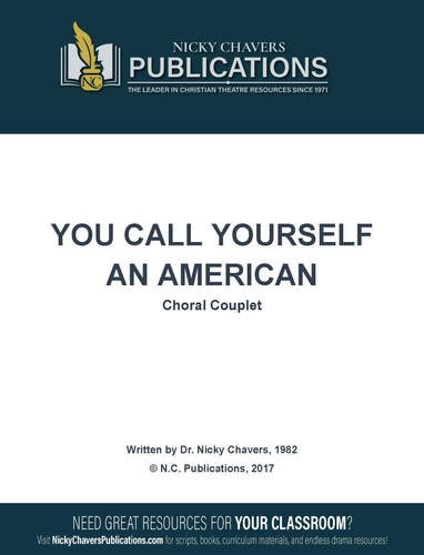 You Call Yourself an American Poem | NC Publications