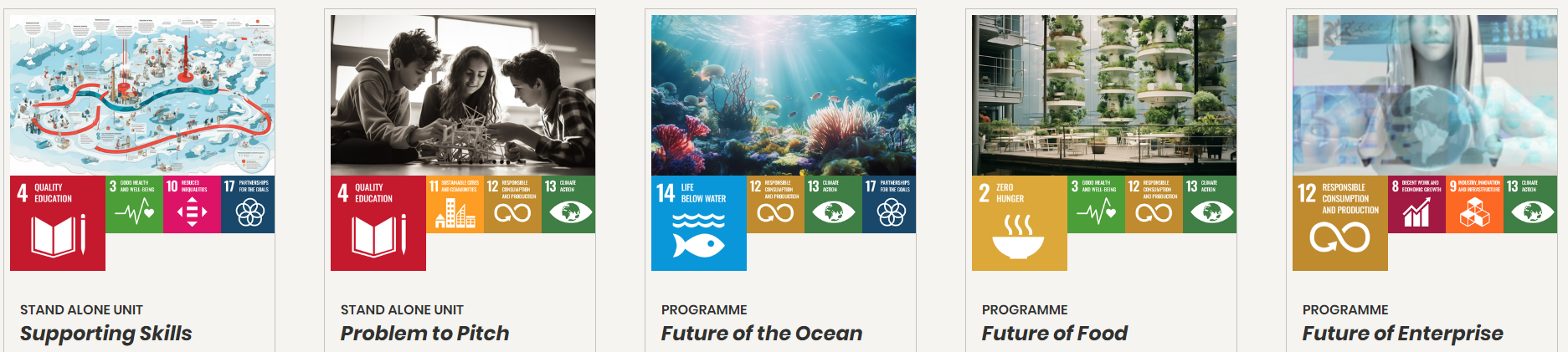 Our Programmes and How We Work With External Experts