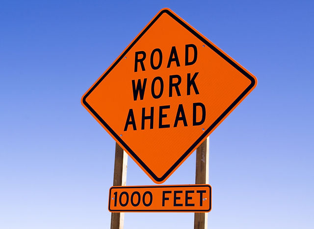 work zone signs