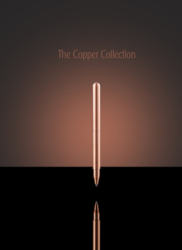 Inder Pen - a solid copper pen made in England