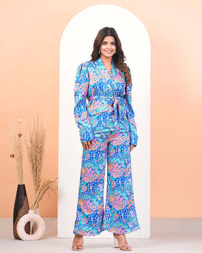 MULTICOLOUR PRINTED PANT SUIT SET | Namita Sharma Label