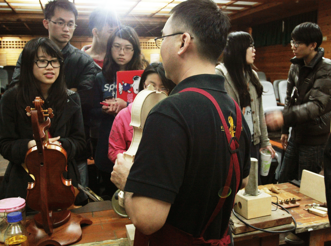 製琴師林殿威 - 手工製琴講座｜威廉提琴 William Strings