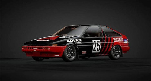 TM386 AE86 225mm Tamiya M chassis | MiniatureModels