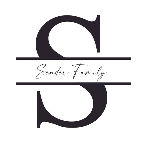 Script Name inside Letter | designedbyadina