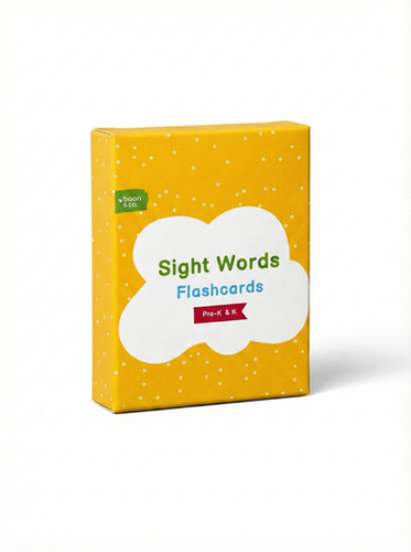 Sight Words Flashcards (Pre-K & Kindergarten) | Learn to Read | Baon & Co.