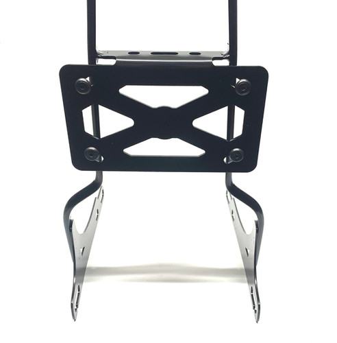 Add a license plate holder to your Combustion Industries sissy bar ...