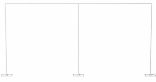 20 ft Backdrop Frame | Event EZ Rent
