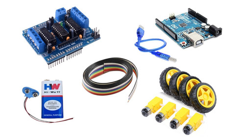 L293D Motor Driver Kit with Arduino Uno - DEPOKE Online Store