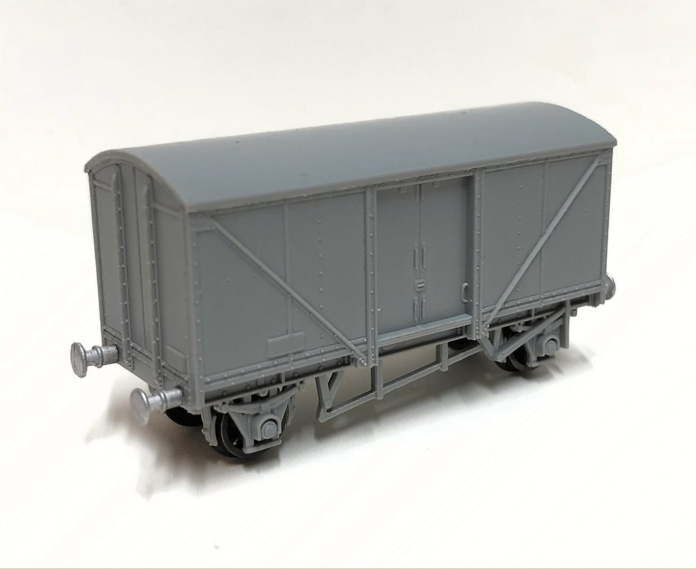 Chivers Finelines N Gauge Blue Spot Fish Van kit returns