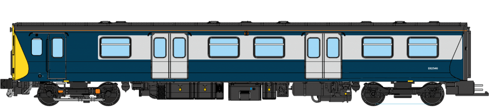 Revolution Trains Showcase N Gauge class 313/314 CAD and livery Options
