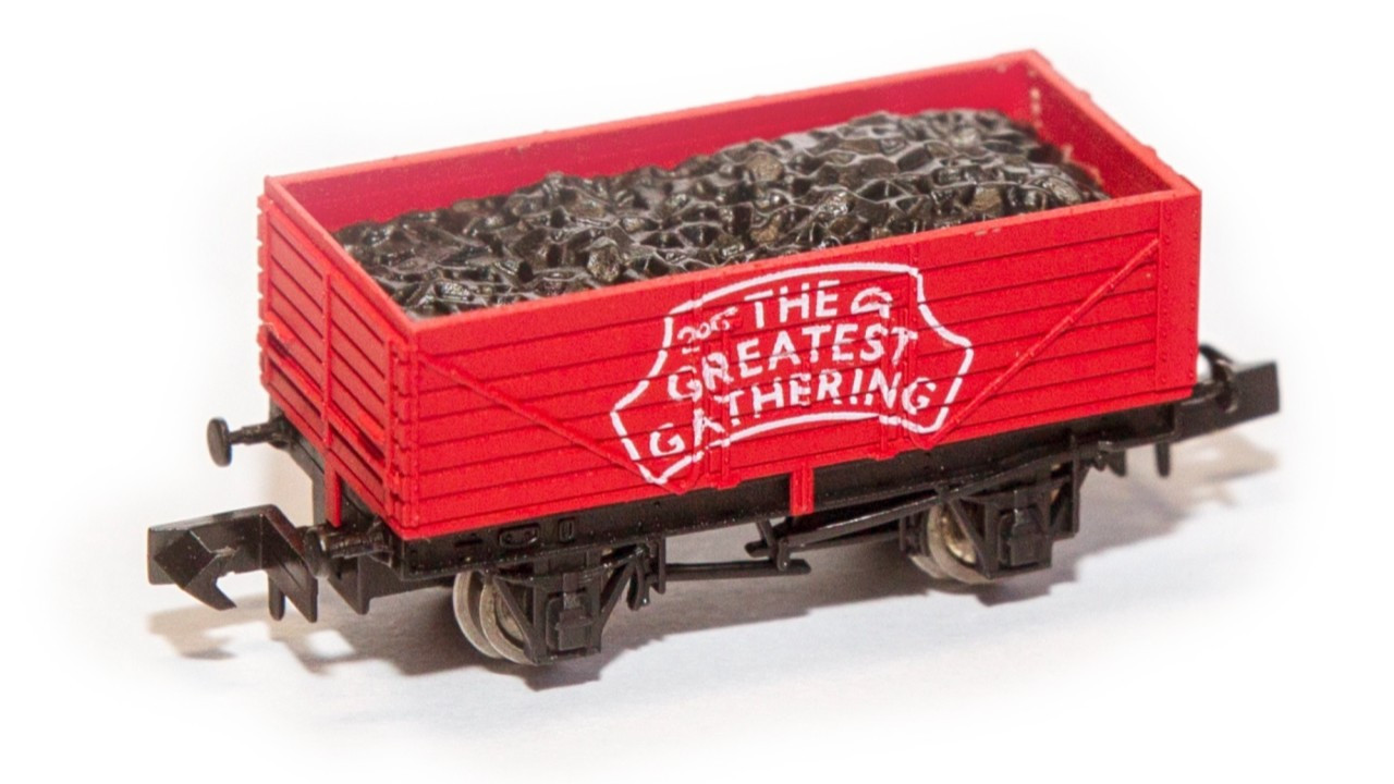 Locomotion Models exclusive N Gauge 'The Greatest Gathering' wagon re ...
