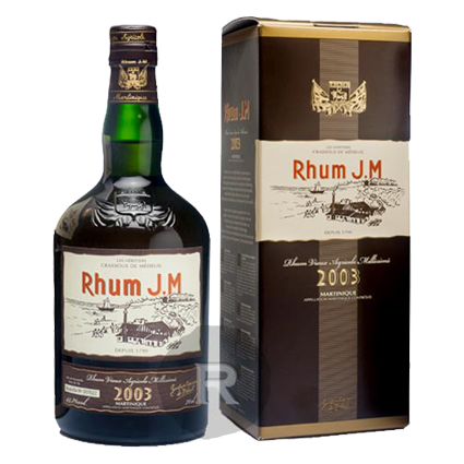 RHUM AGRICOLE Vieux Millésime 2003 Rhum J.M. | Les Halles Joli-Mai