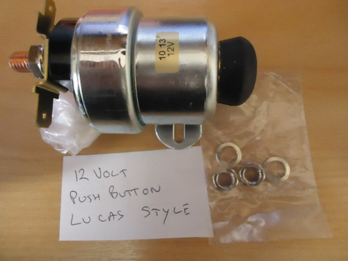Starter Solenoid Mini Cooper S MGB Round with Button. | AEOW Parts ...