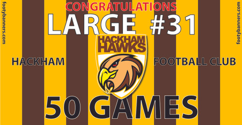 Hackham Hawks Football Club | footybanners.com