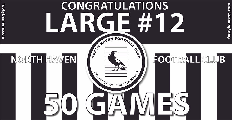 Run Through Footy Banners