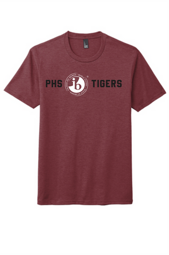 PHS IB Tigers Logo Shirt Maroon | Stadium Sports Apparel