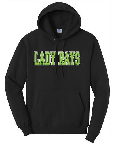 Lady Rays Black Hoodie | Stadium Sports Apparel