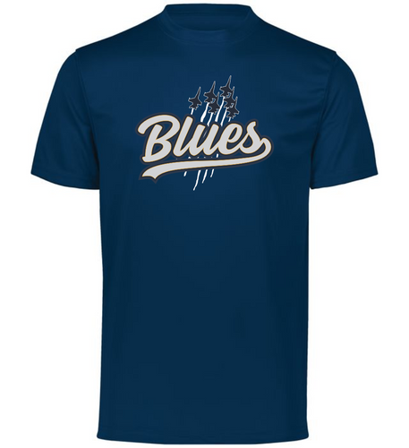 Blues Navy Dryfit Fan Shirt | Stadium Sports Apparel