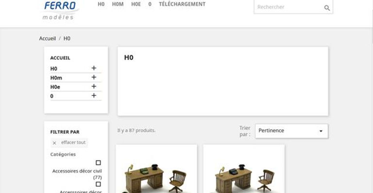 Ferro modèles fait impression