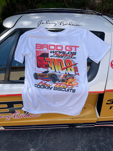 BADD GT Cookin' Biscuits T-Shirt - White | Jbpg