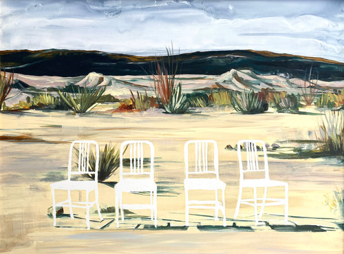 Four Chairs | Meredith O'Neal Art
