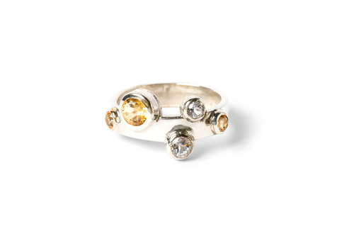 Gemstone Bubble Ring | Elements By K
