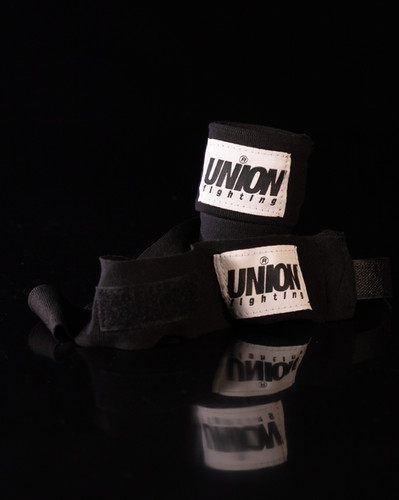 UNION fighting Hand Wraps Black | unionfighting