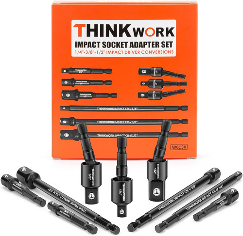Impact Socket Adapter Set W6130 | Thinkwork