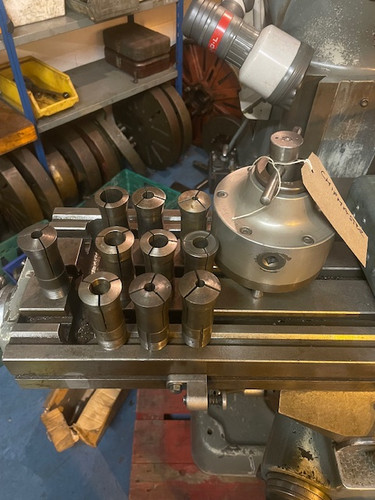COLCHESTER CHIPMASTER / BANTAM 5C COLLET CHUCK | traceymachinery
