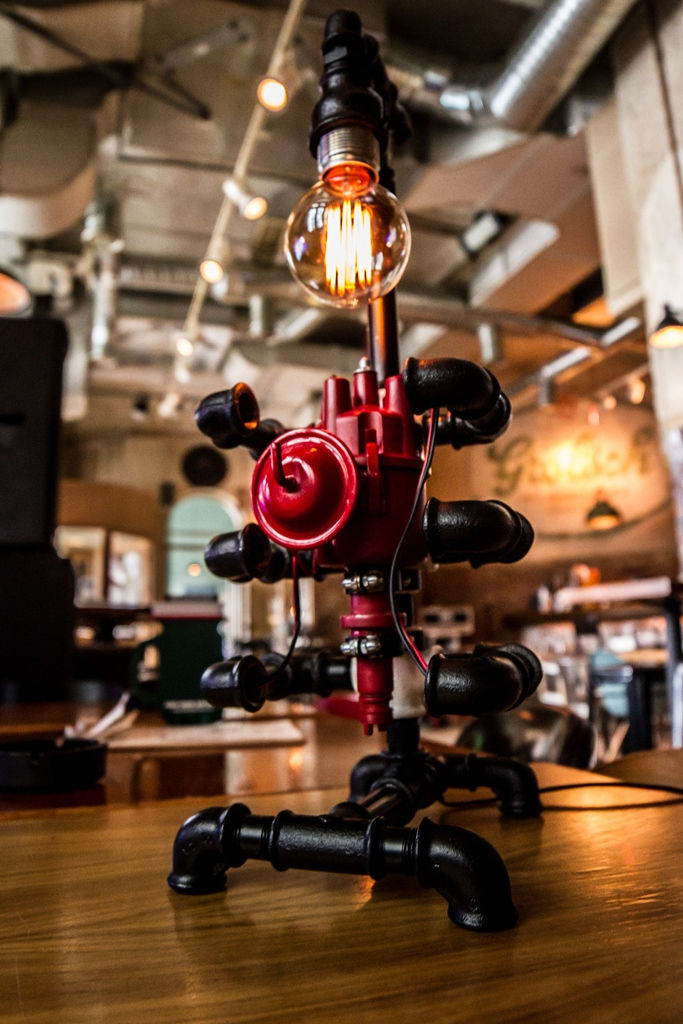 Gentlemen Works rib cage lamp