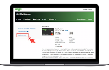 Allgo Mastercard Gift Card | Cardholder Website