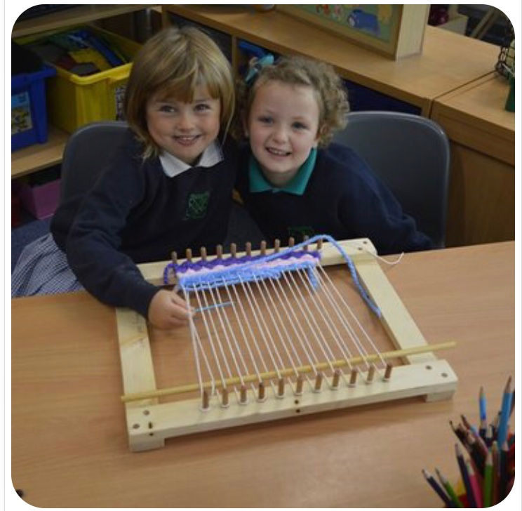 Primary 1 Weaving their way to success