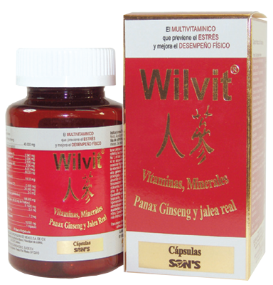 WILVIT (MULTIVITAMÍNICOS) C/30 CÁPSULAS | Multifarmacia Gi