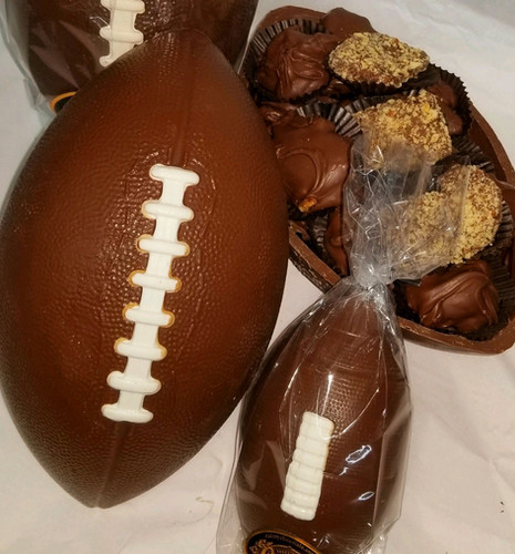 Full Size Football Filled with Chocolates | Gayety's Chocolates