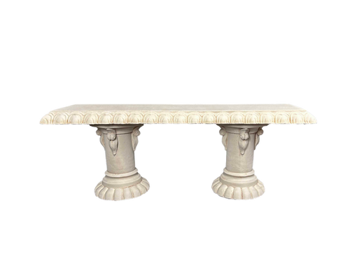 Fluted Bench Seat - Straight | Creative Castings