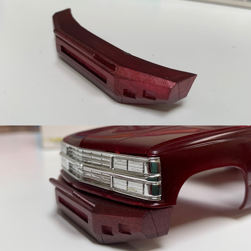 1:25 Chevy OBS 3500 front bumper replacement | 3DScaleParts