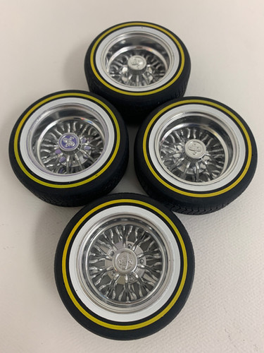 1:10 15” Deep Dish Crager Starwires on Vogue Rubber tires (12mm Hex Hub ...