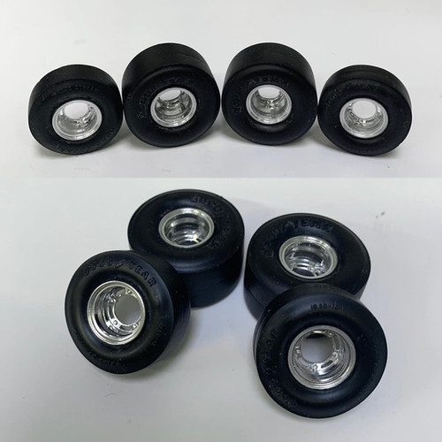 1:25 15” Wide Five Sprint Car Wheels and Tires | 3DScaleParts