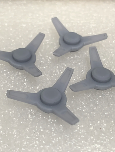 1:8 Set Of 4 Wheel Knock Offs | 3DScaleParts